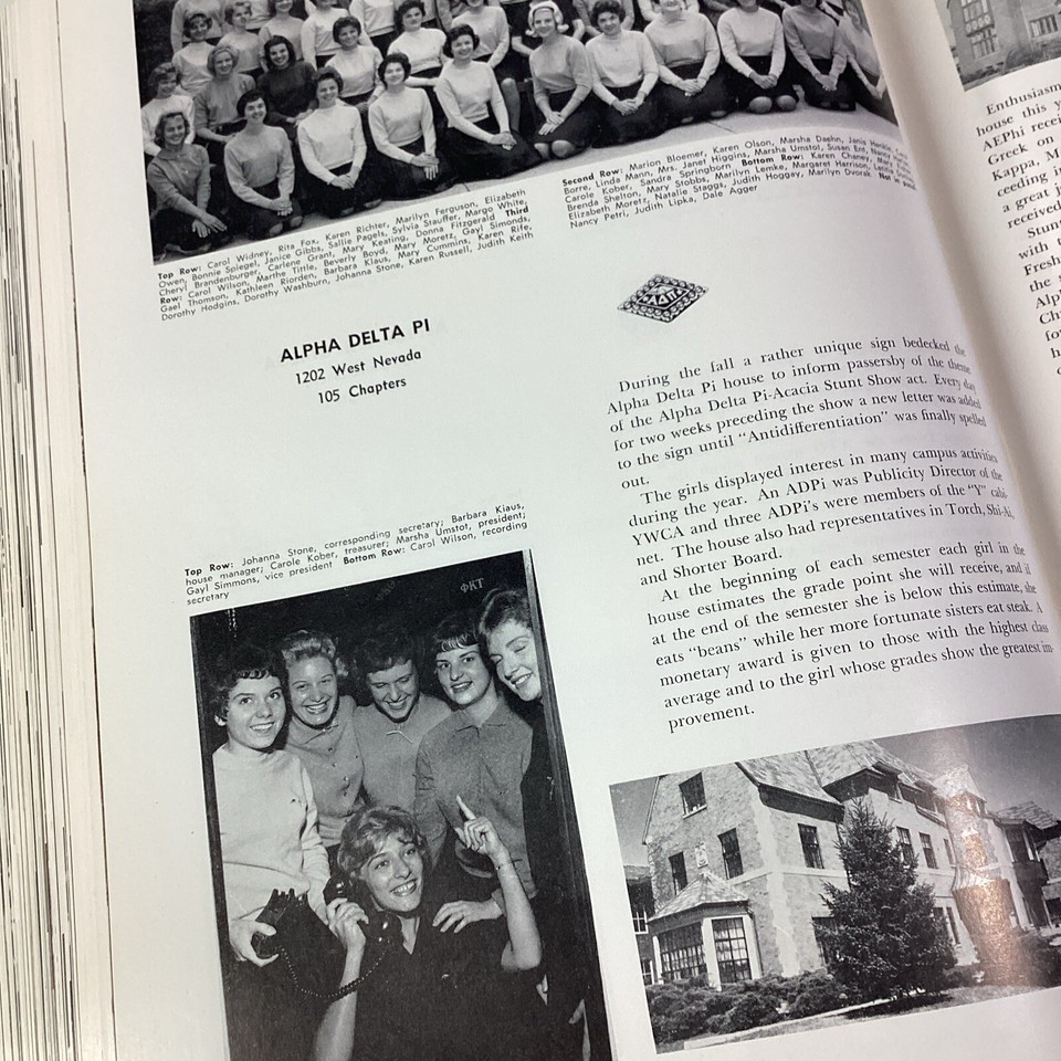 University of Illinois Yearbook 1963 Happy Youth UI Illiani Dick Butkus ...