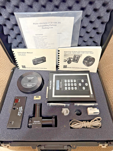 Meade Pictor 416XT CCD with 201 - Autoguiding Package with case | eBay