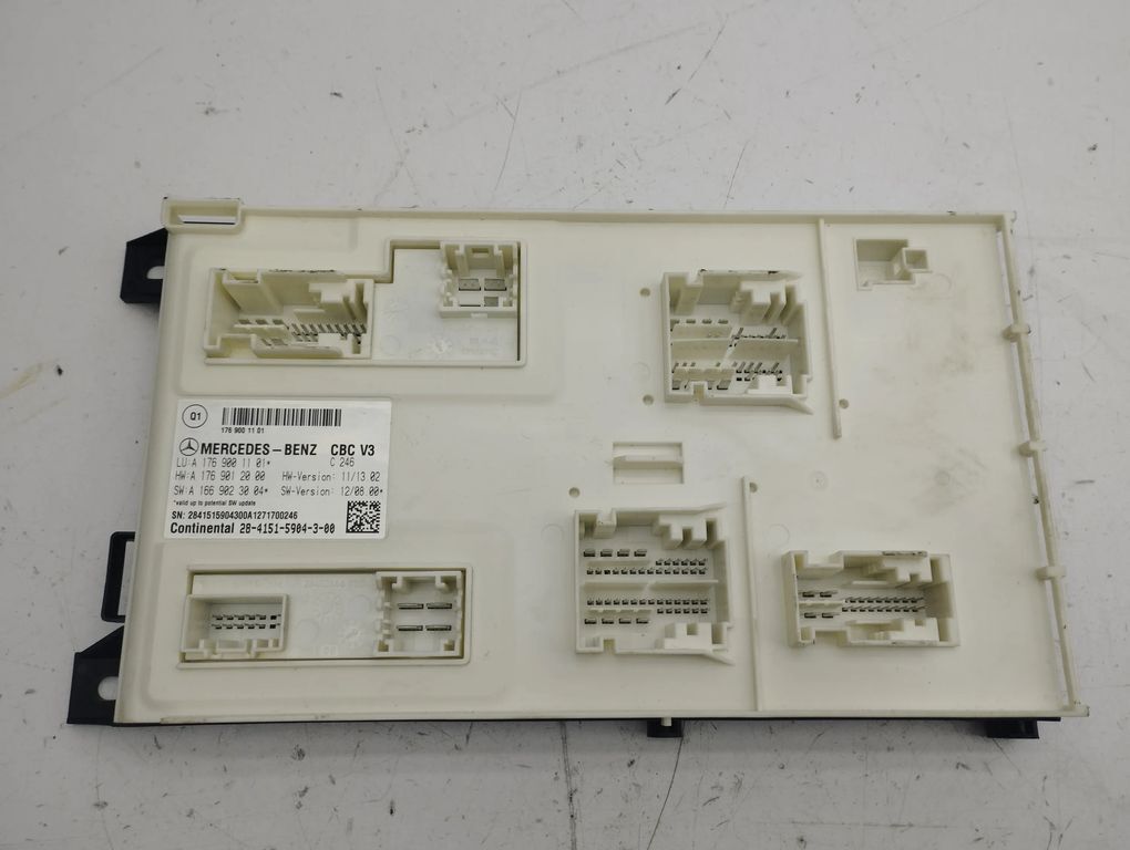 MERCEDES BENZ C Class 2015 Control Device Comfort Block Unit ...