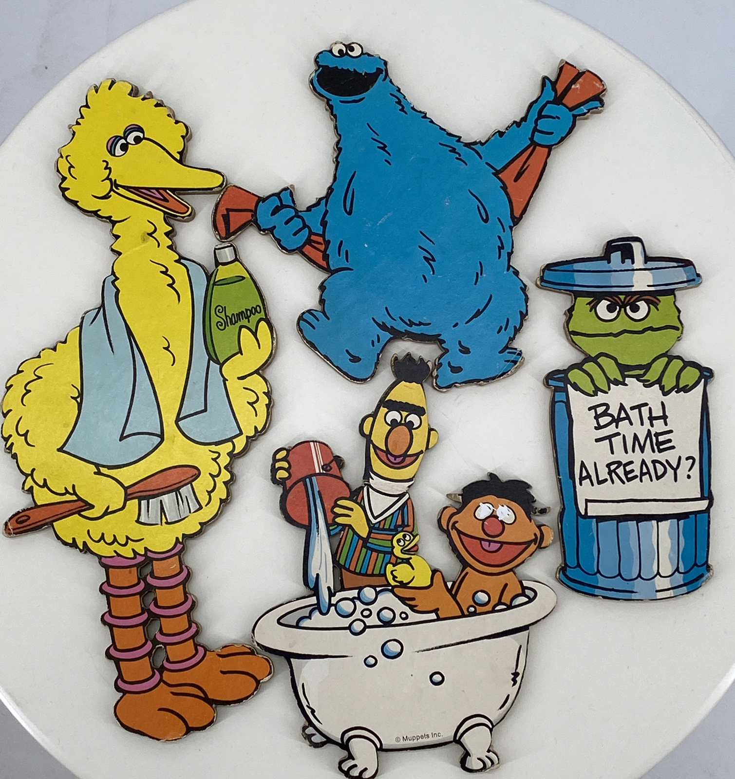 Sesame Street Muppets Vintage Bathroom Nursery Decor | eBay