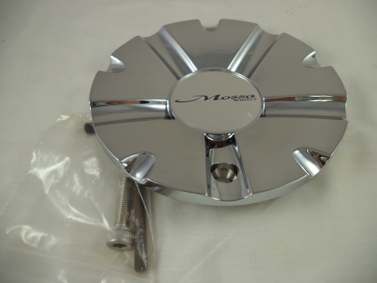 Mossa Wheels Chrome Custom Wheel Center Caps # C-742 / CAP-742C (1 CAP ...