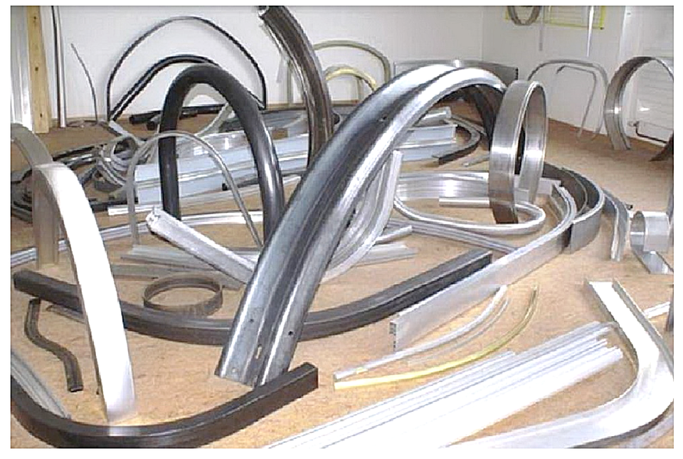 Profile Bending Flat Bar Round Square Steel Metal Fabricator Steel ...