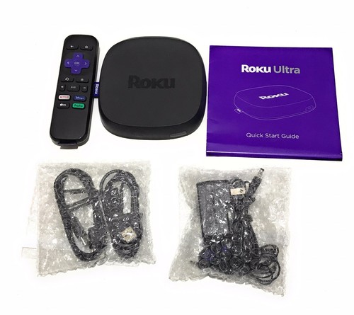 Roku Ultra Streaming Device 4K/HDR/Dolby Vision Voice Remote Pro 4802X ...