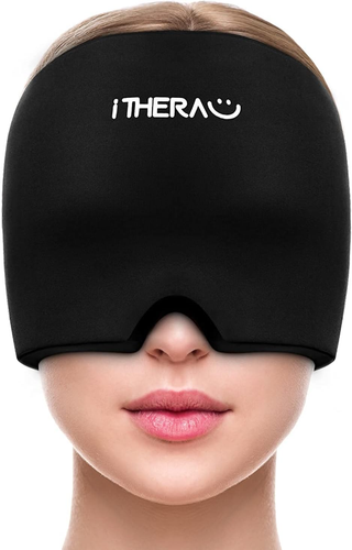 I-THERA-U Bonnet Migraine Relief Cap - Réutilisable Masque Migraine ...