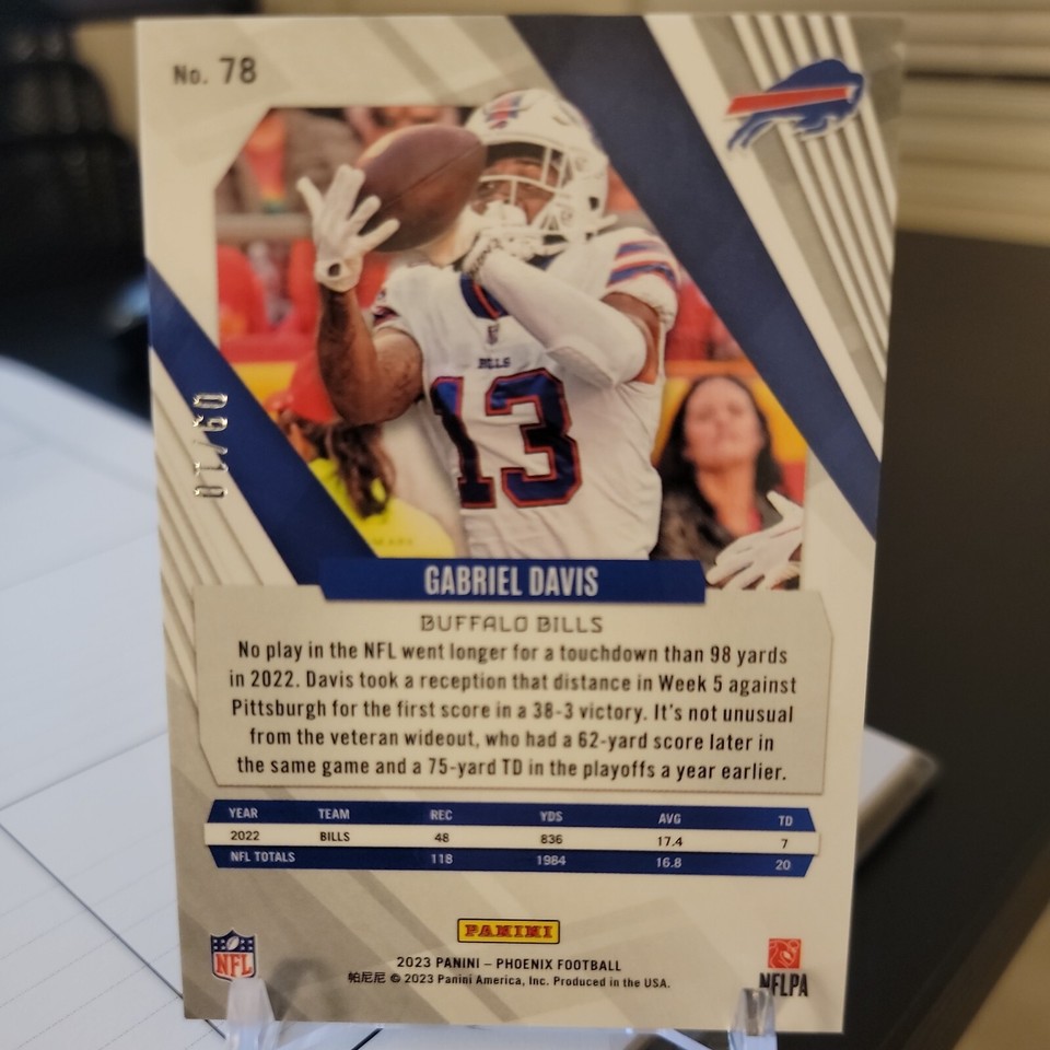 2023 Phoenix Gabriel Davis Onyx Seismic /10 | eBay
