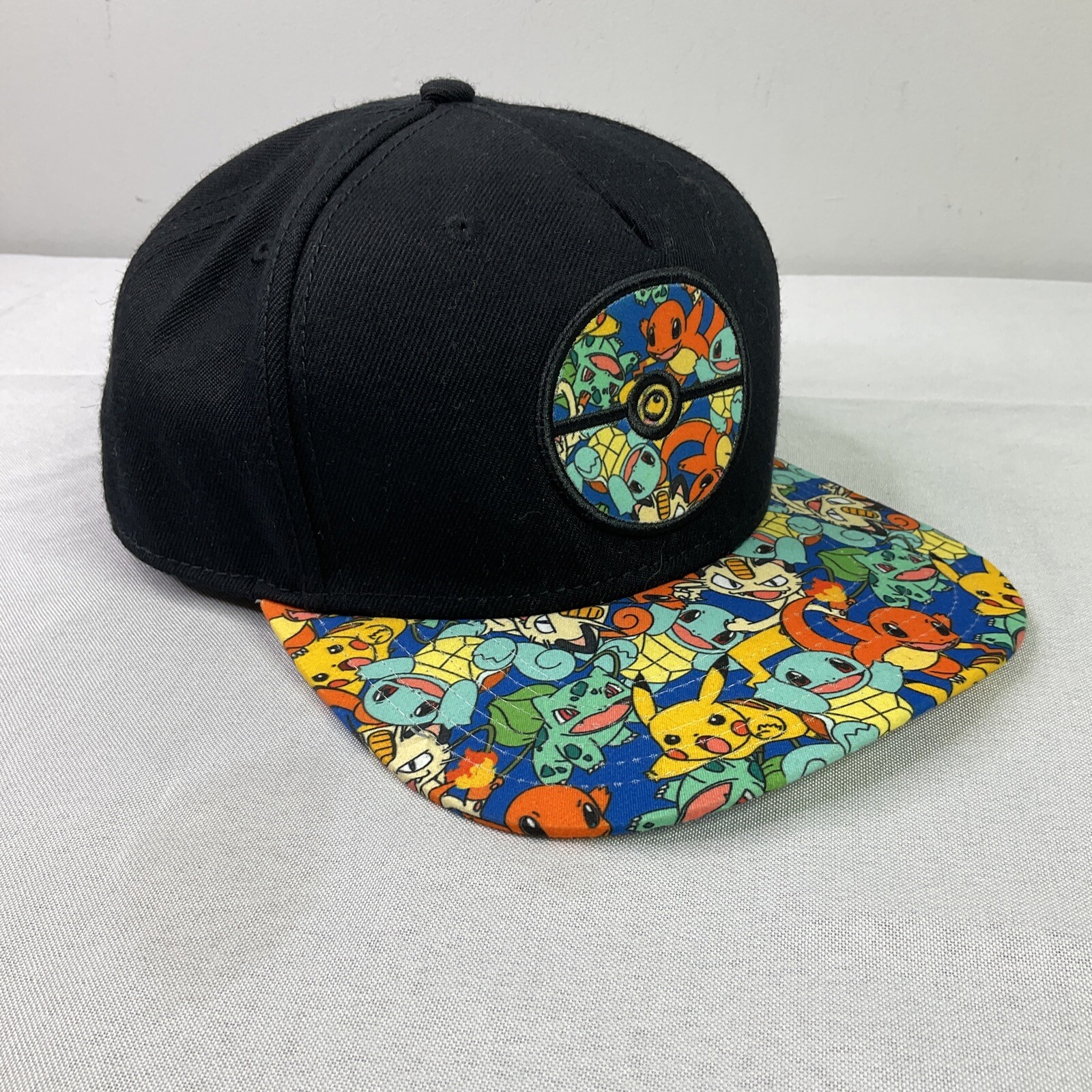 Pokemon Pikachu Snapback Gamer Hat Character Cap 2017… - Gem