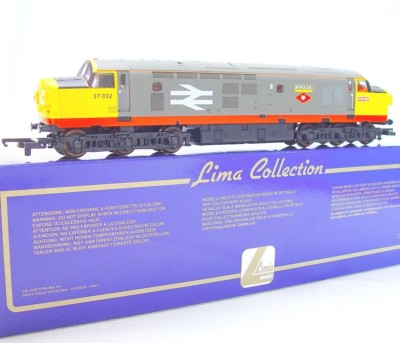 Lima HO OO British Railways Class 37 RAILFREIGHT MIRAGE DIESEL ...