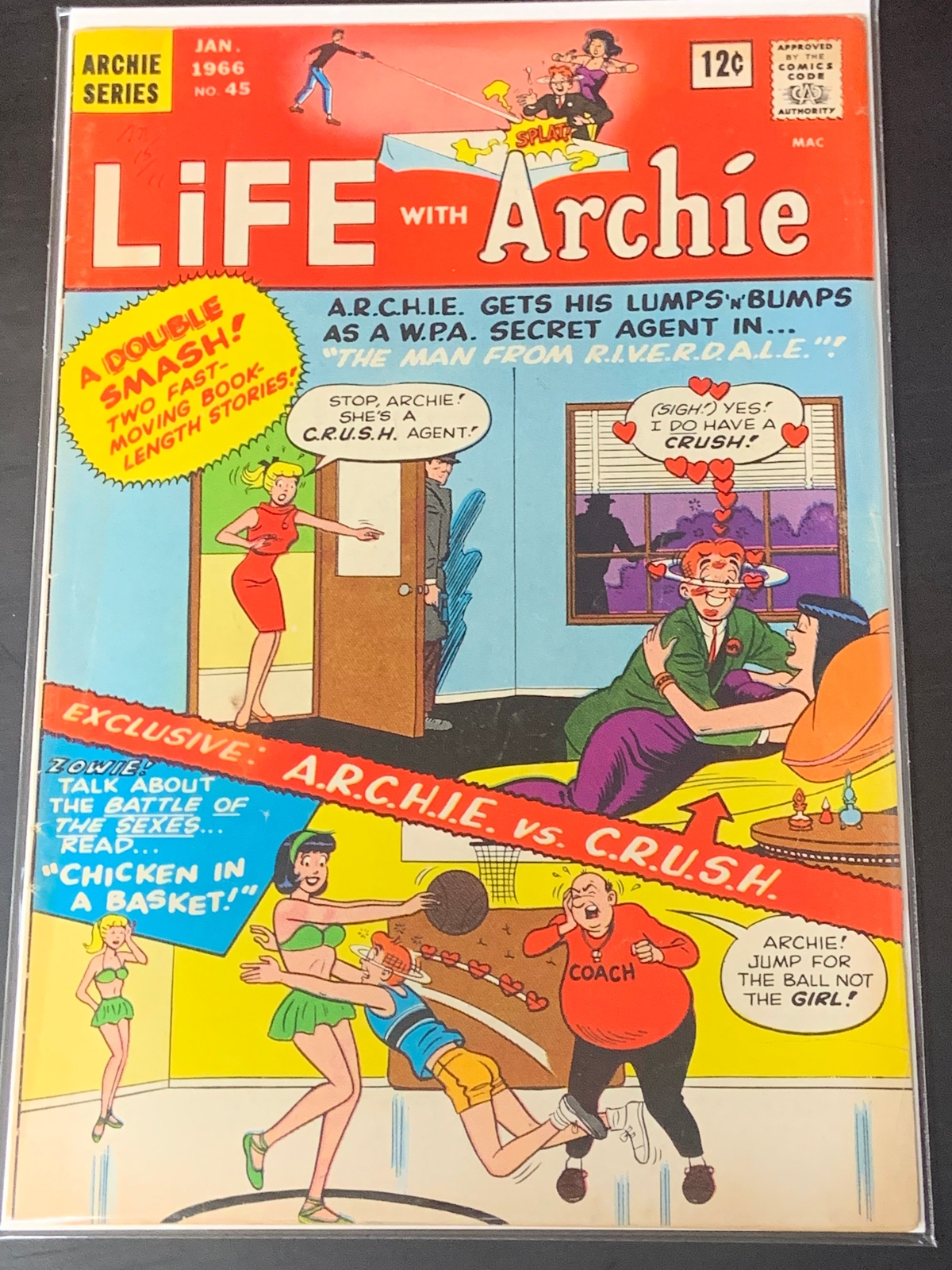 Life With Archie 45 Archie 1966 1st App of The Man From Riverdale | eBay
