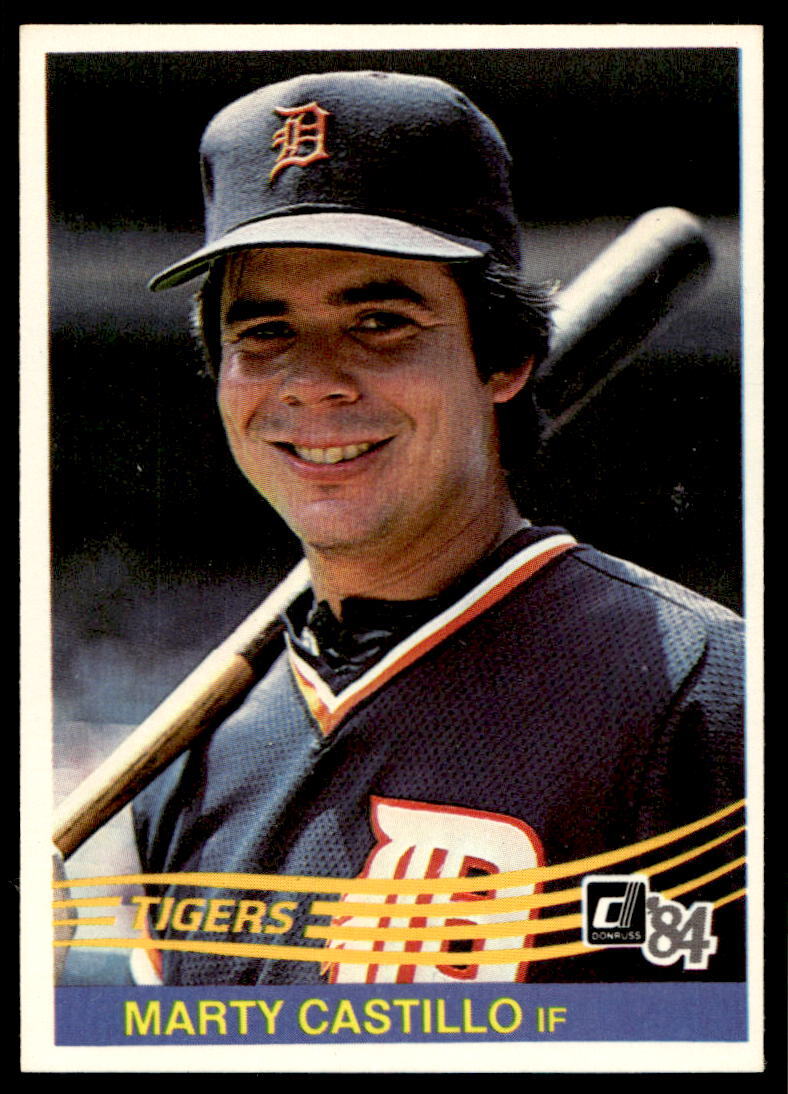 1984 Donruss 247 Marty Castillo Detroit Tigers Baseball Card | eBay