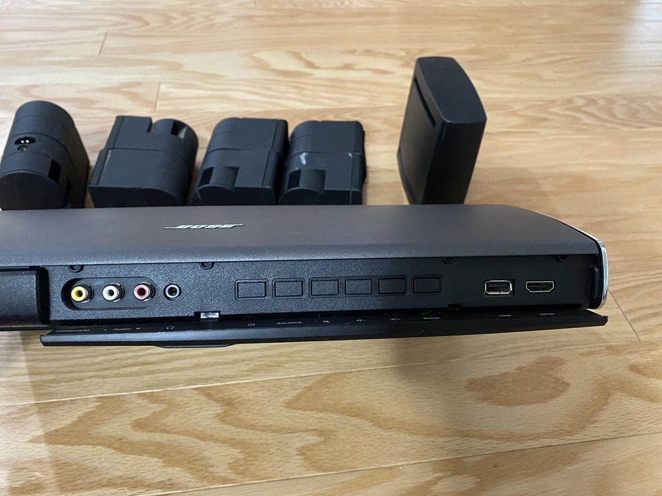 Bose Lifestyle AV35 Console and 4 Speakers And SL2 Receiver No Adapters ...