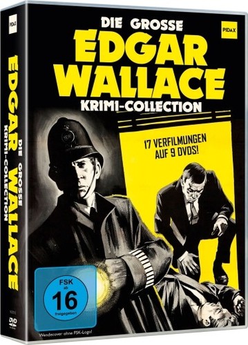 Die große Edgar Wallace Krimi-Collection * DVD 17 Verfilmungen * Pidax ...