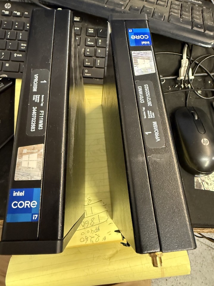 2 x DELL OptiPlex 5090 Micro i5 Barebones (NO CPU/SSD/RAM/PSU/OS ...