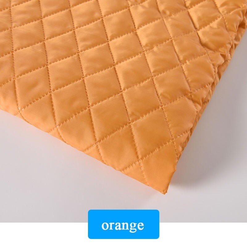 Quilted Lining Fabric Winter Padded Cloth Fabrics DIY Material Sold By ...
