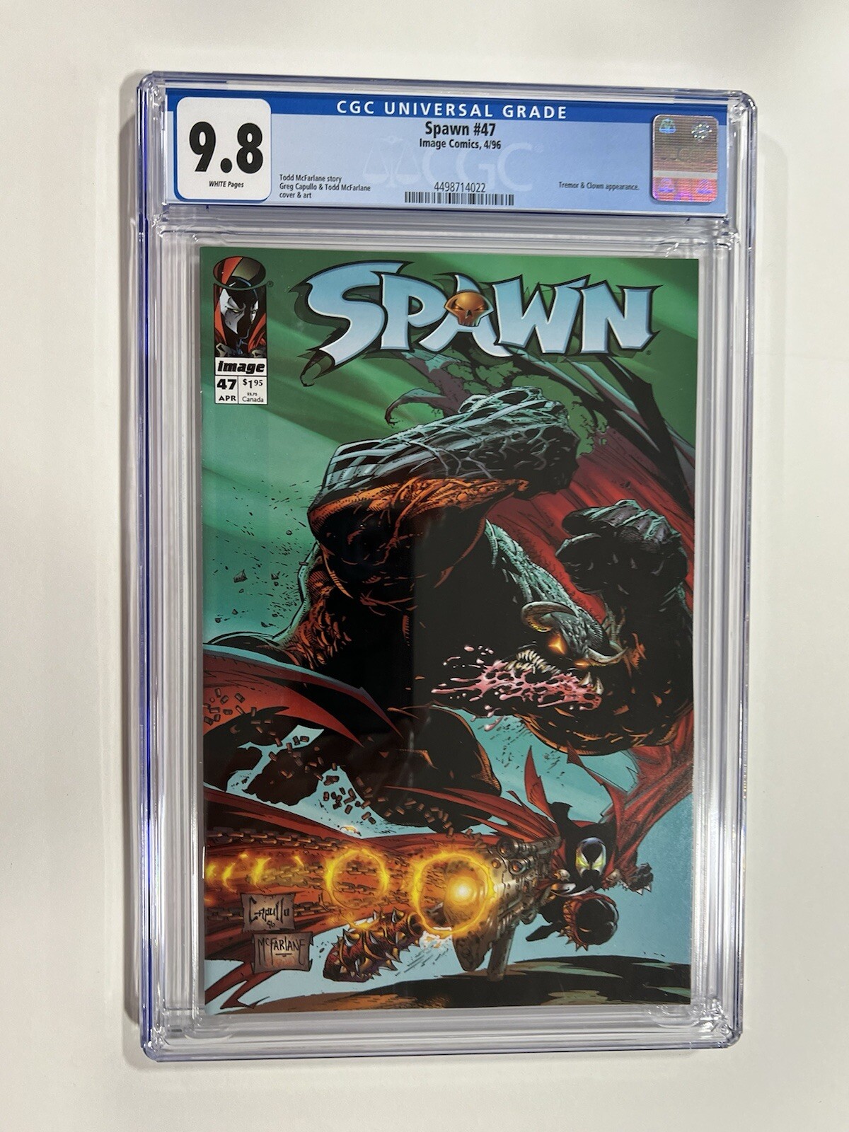 Spawn 47 1996 Image CGC 9.8 white pages | eBay