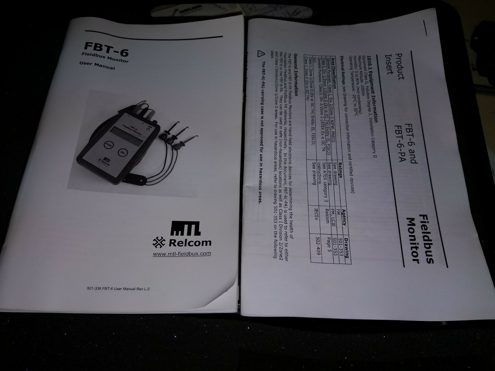 MTL FBT-6 FIELDBUS MONITOR DIAGNOSTIC AND TESTERS | eBay