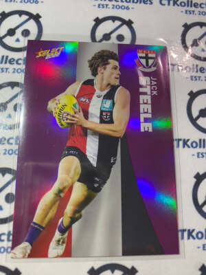 2022 AFL Footy Stars Purple Parallel - Jack Steele PP151 | eBay Australia
