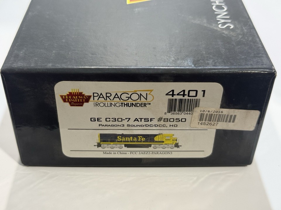 Broadway Limited GE C30-7 Santa Fe ATSF #8018 DCC/Sound Paragon3 | eBay