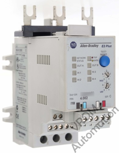 Allen Bradley 592-EC2BC /C E3 Plus Solid State Overload Relay 3-15A ...