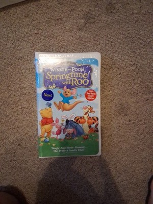 Disney's Winnie the Pooh Springtime with Roo VHS Cartoon Screener Promo ...