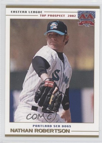 2002 Grandstand Eastern League Top Prospects Nate Robertson Nathan Robertson | eBay