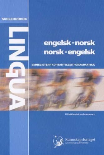LINGUA ENGELSK-NORSK-NORSK-ENGELSK By Skoleordbok | eBay
