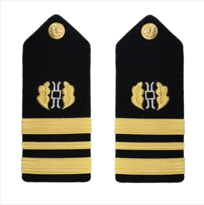 GENUINE U.S. NAVY SHOULDER BOARD: LIEUTENANT COMMANDER JUDGE ADVOCATE ...