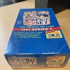 1991 NFL Pro Set Football Factory Sealed Series 1 Box 36 Packs Unopened ...