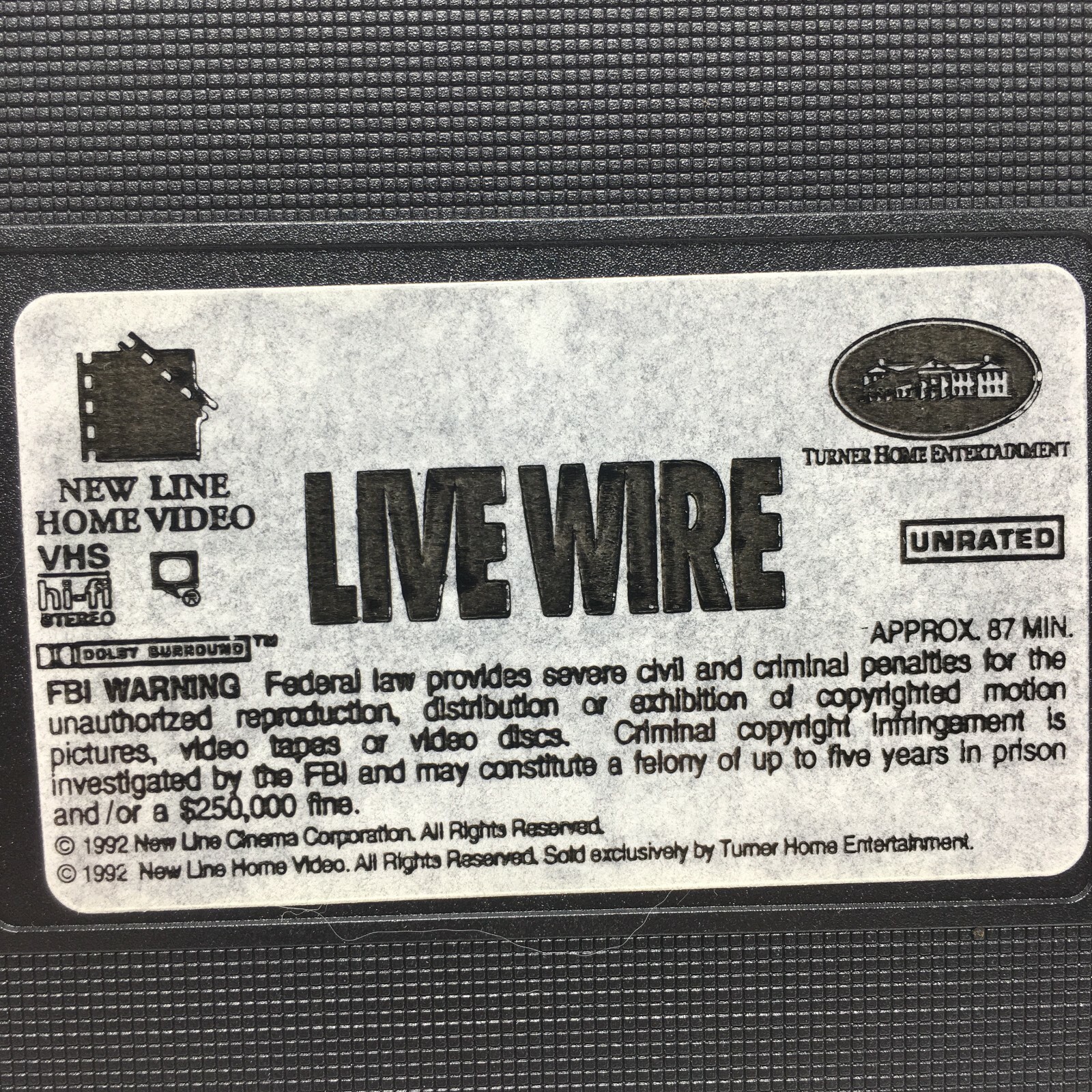 Live Wire starring Pierce Brosnan - Ron Silver - Ben Cross (VHS,1993 ...
