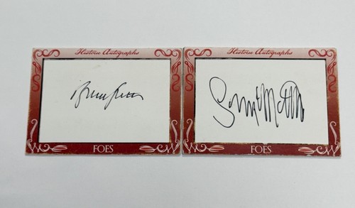 2016 Historic Friends N Foes Gary Matthews Bruce Sutter Dual PSA/DNA ...