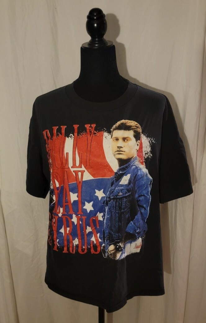 Vintage 90s Billy Ray Cyrus Some Gave All Tshirt, Siz… - Gem