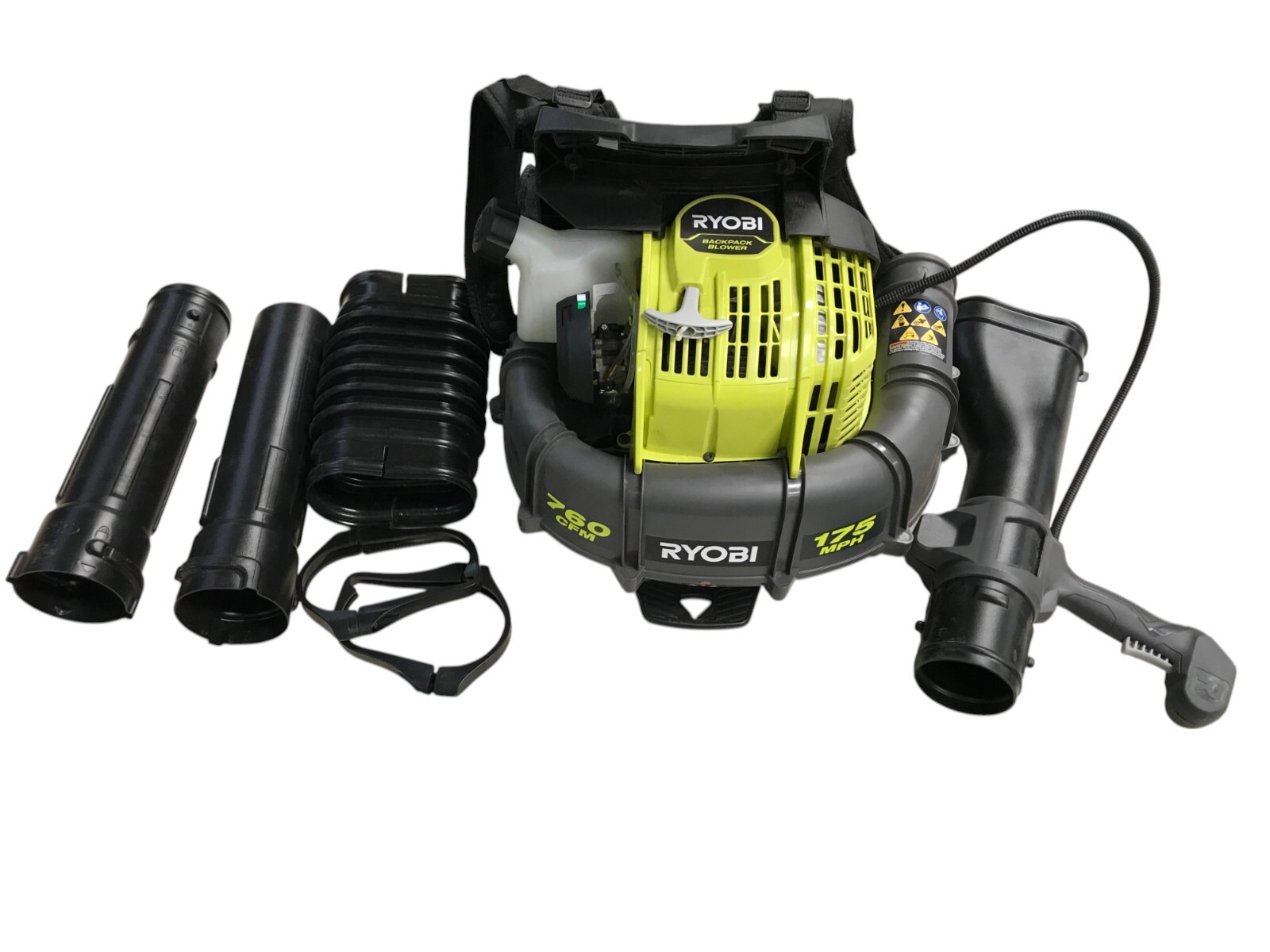 RYOBI Backpack Gas Leaf Blower 38cc 2-Stroke (RY38BPVNM) 46396019455| eBay