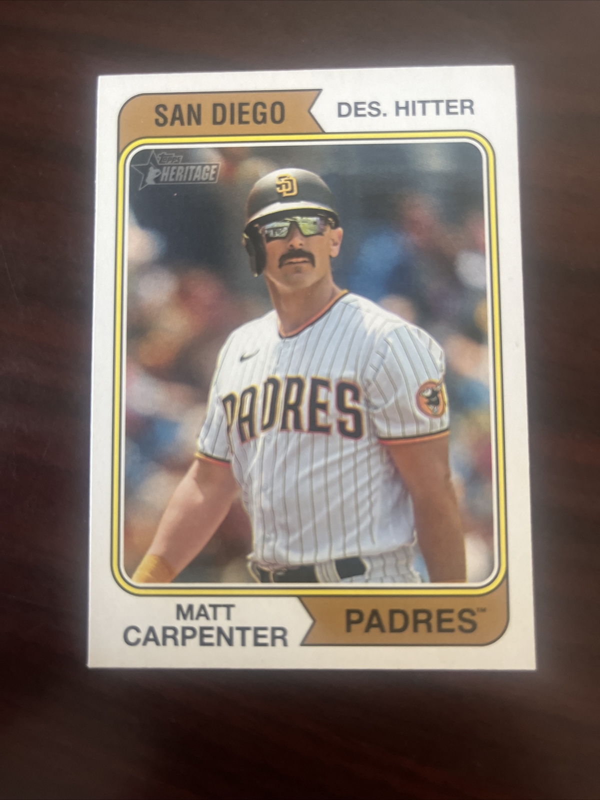 2023 Topps Heritage Matt Carpenter #574 San Diego Padres | eBay