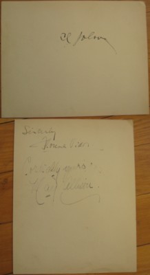 AL JOLSON - MAY ALLISON - FLORENCE VIDOR 1930s Autograph / Signatures ...