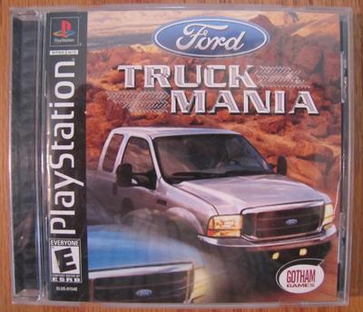 FORD TRUCK MANIA Playstation 1 PS1 VIDEO GAME TESTED COMPLETE ...