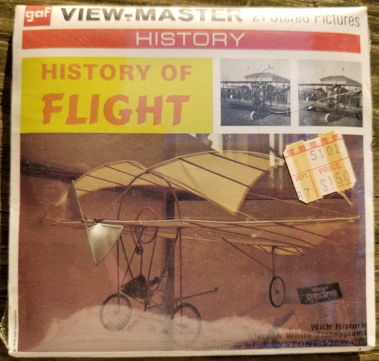 Vintage 1970 History of Flight View-Master Set B865 Sealed | eBay