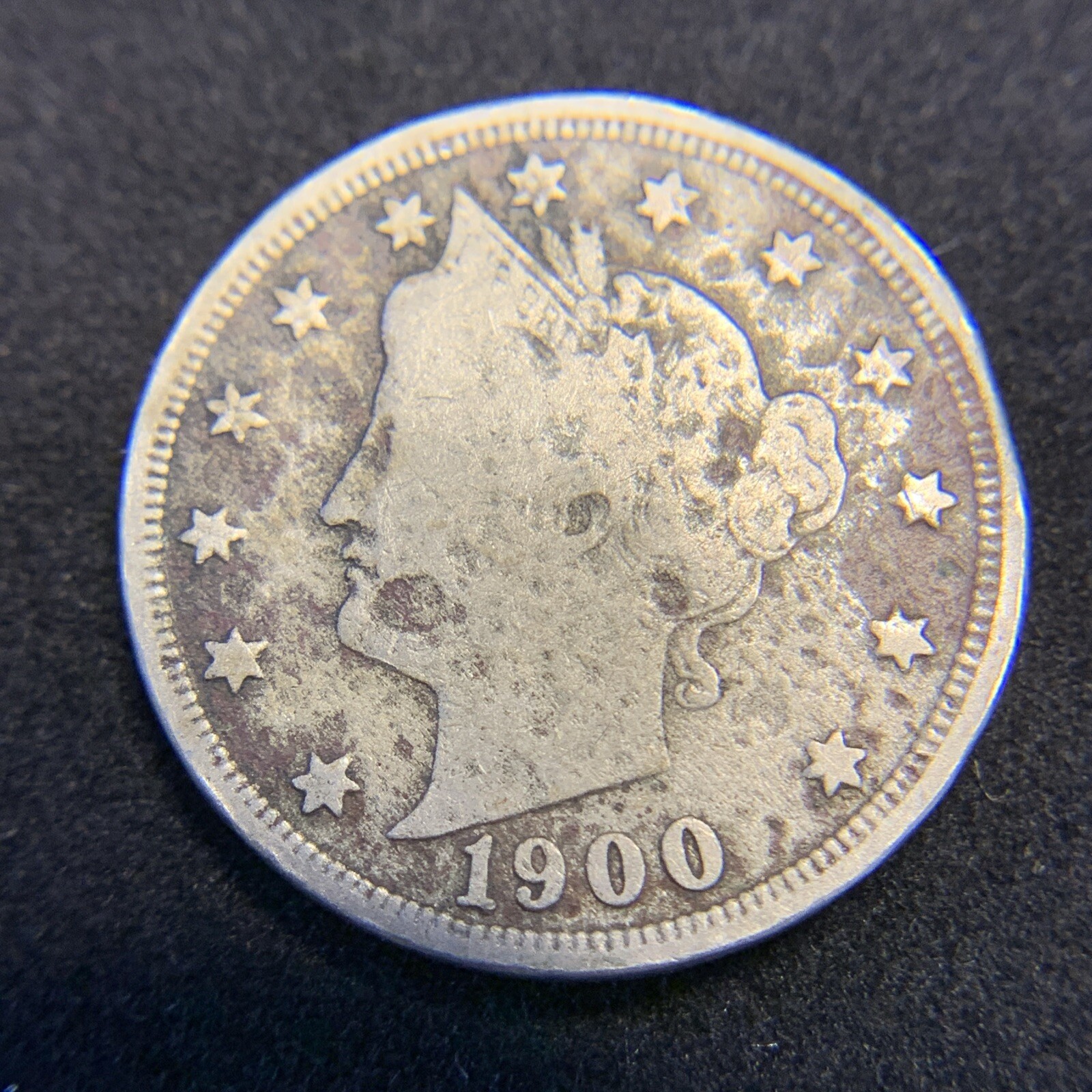 *RARE* 1900 “V Cents” Liberty Head Nickel 5C! Beautiful Coin! | eBay