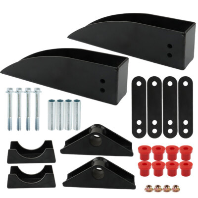 Rear Leaf Spring Relocation Pocket Set For Chevy 1955-1957 Belair 150 ...