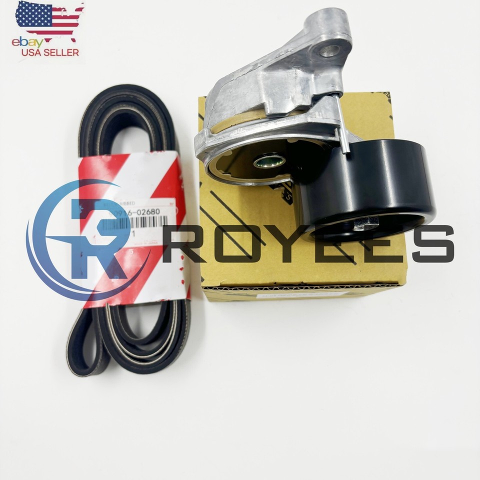 NEW for TOYOTA TUNDRA 5.7L DRIVE BELT & TENSIONER 166200S012 ...