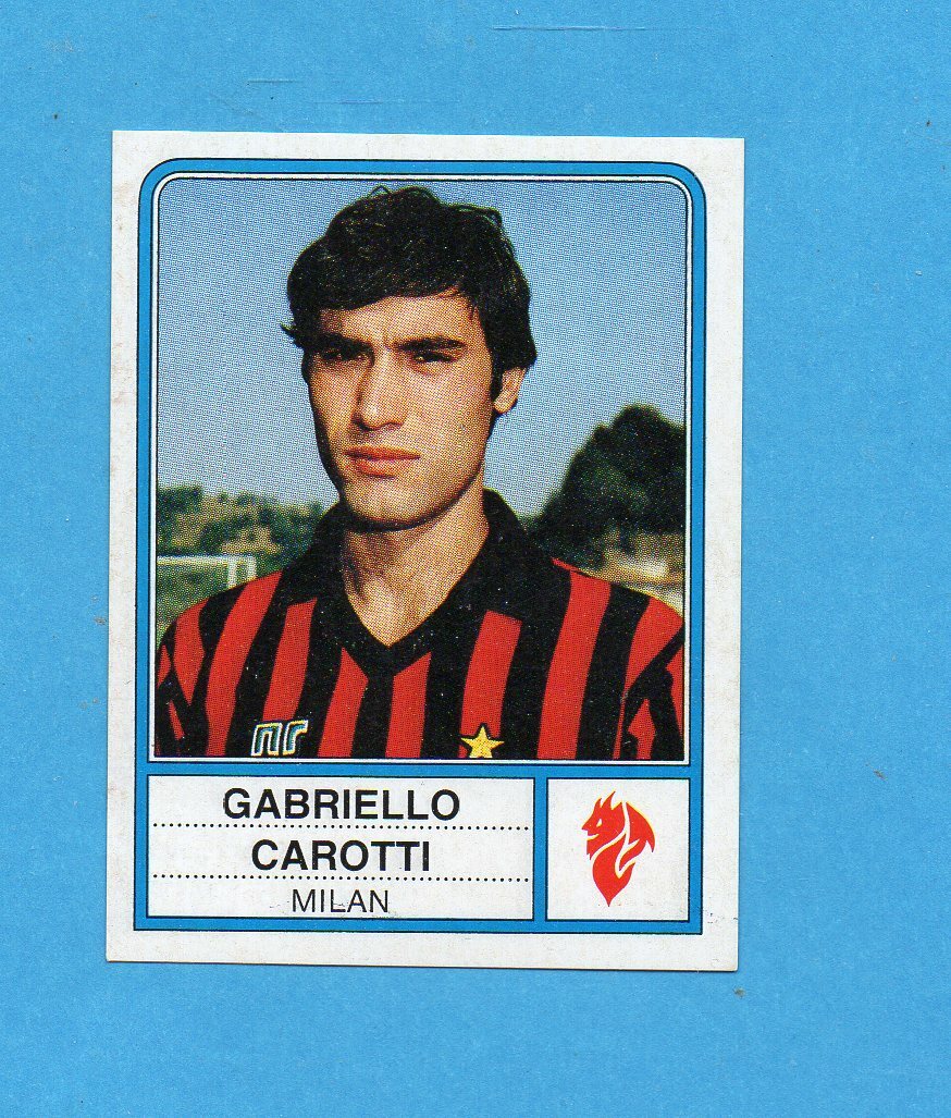 Carotti Calciatore Milan
