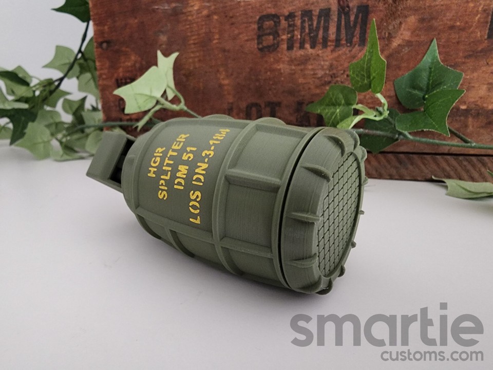 FAKE DM51 German Hand Frag Stun Grenade - Accurate Size Plastic Replica ...