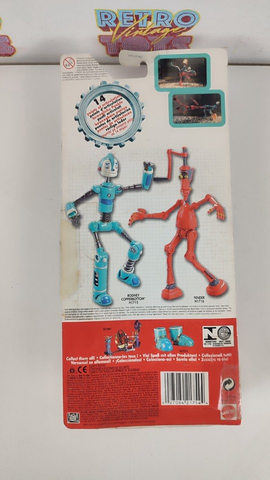 Robots Fender Mattel 2005 Twenty Century Fox Action Figure Movie | eBay