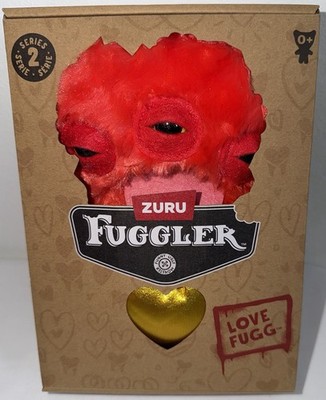 New Zuru Fuggler Love Fugg Red Monster Plush Valentines Series 2 | eBay