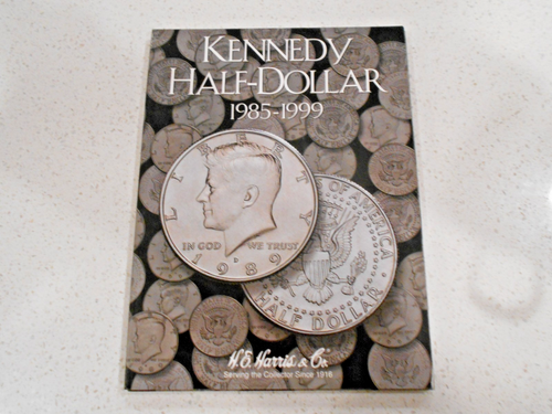 Beautiful Kennedy Half Dollar Book 1985 - 1999. Full Book: 36 Coins. | eBay