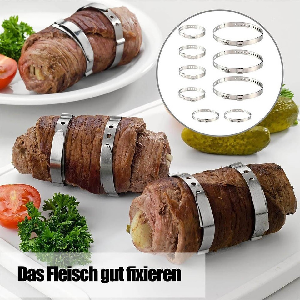 Adjustable Drive Shaft Clamps in Stainless Steel 12 Piece Kit for Cars ...