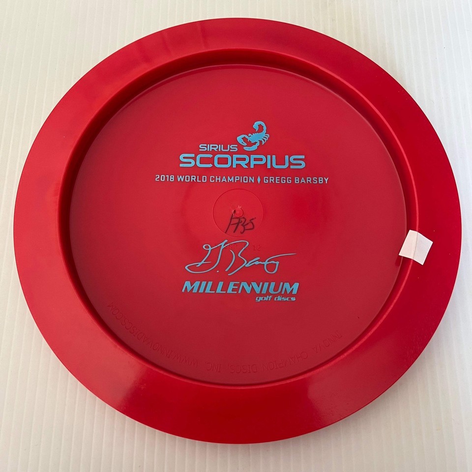 Millennium Discs 1x Gregg Barsby Bottom Stamp Sirius Scorpius 12/5/-1/3 ...