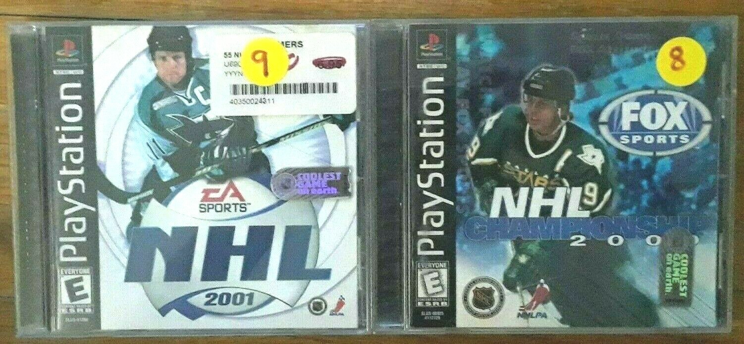 EA SPORTS NHL 2000 2001 (Playstation PS1) COMPLETE | eBay