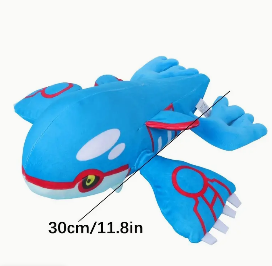 Pokemon Kyogre Plush anime stuffed animal, brand new | eBay