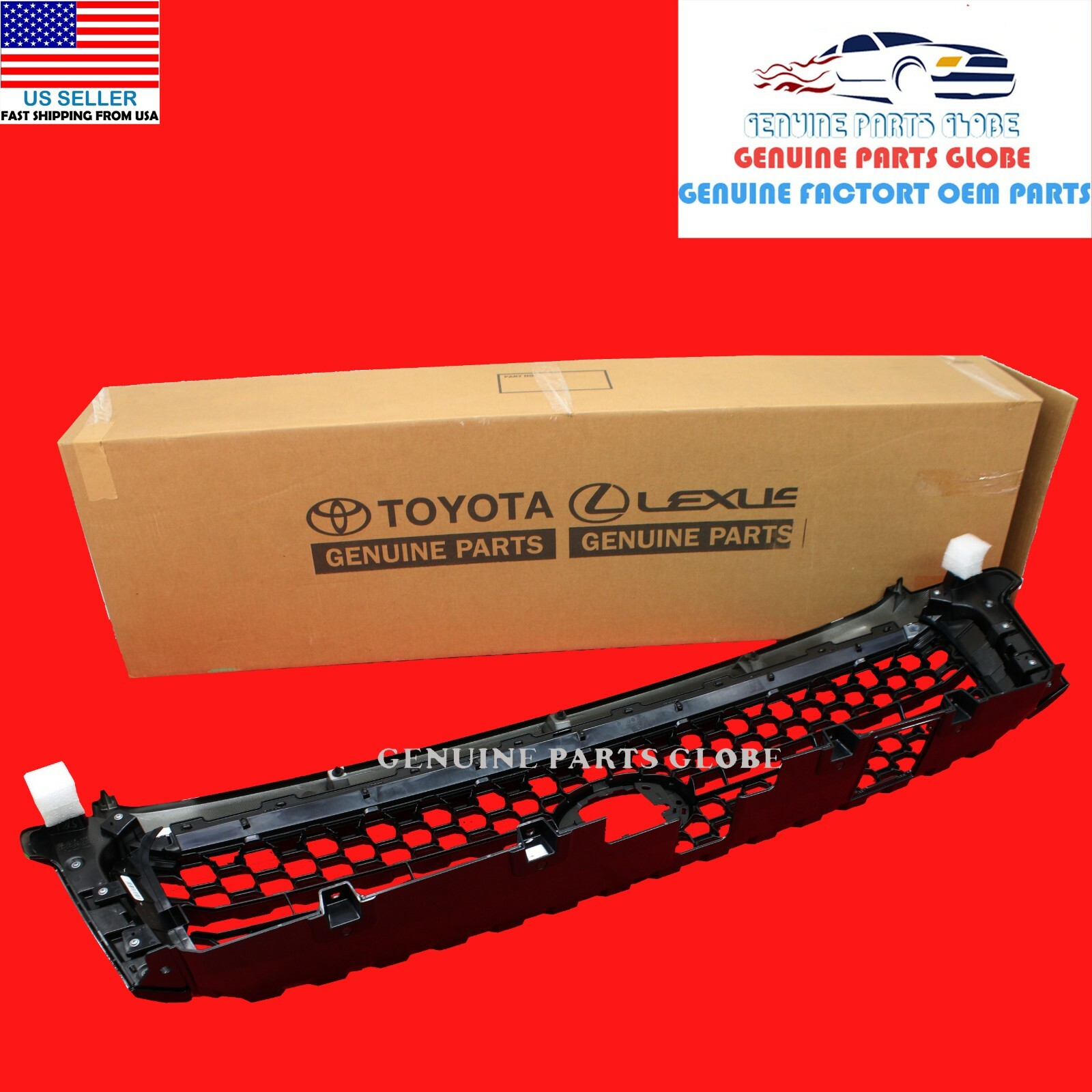 GENUINE TOYOTA TUNDRA PLATINUM ATTITUDE/MIDNIGHT BLACK 218 GRILLE 53101 ...
