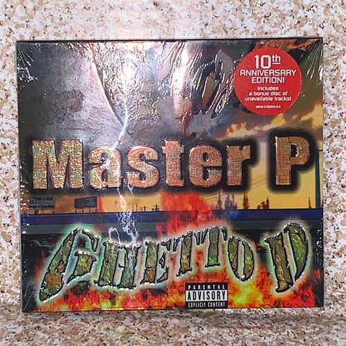 Ghetto D 10th Anniversary Edition by Master P (CD 2007) Brand New ...