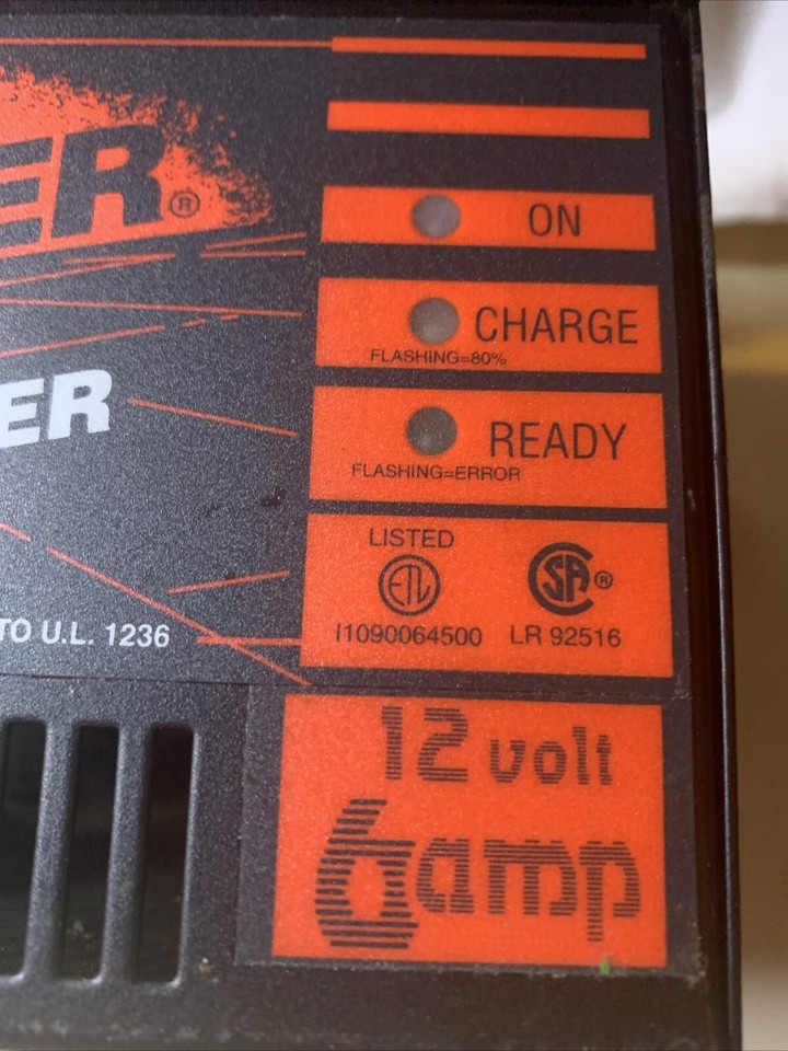 USED Interacter Fully Automatic Battery Charger w/ Red/Black Anderson ...